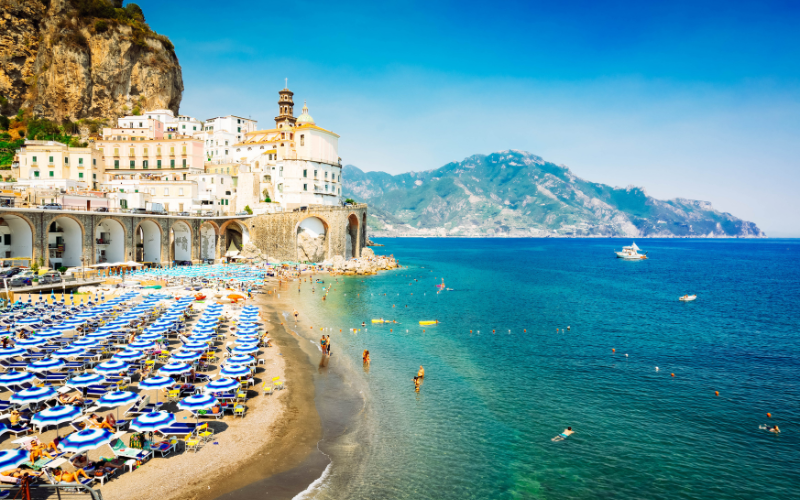 The 5 Best Beaches in the Amalfi Coast - Sun, Sea, Sand, Fun, and More